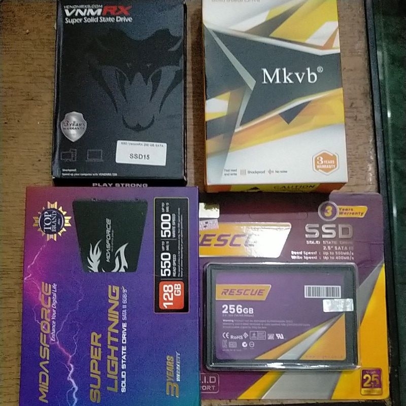 Jual baru!! SSD 128gb dan 256gb isi windows 10 64bit dan windows 11 pro ...