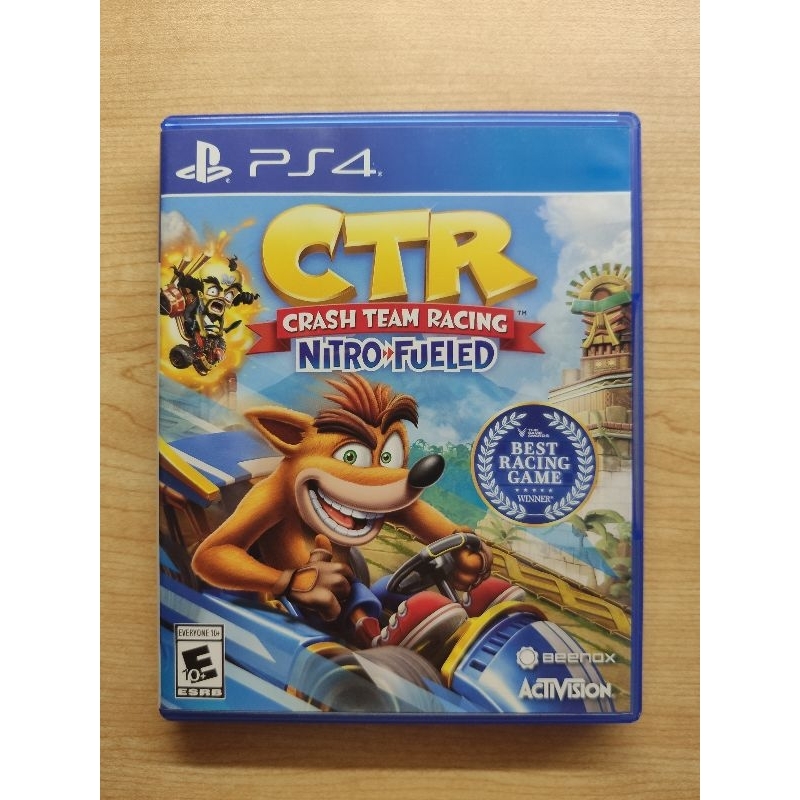 Jual kaset bd ps 4 playstation 4 disc ps4 ctr crash team racing ctr ...