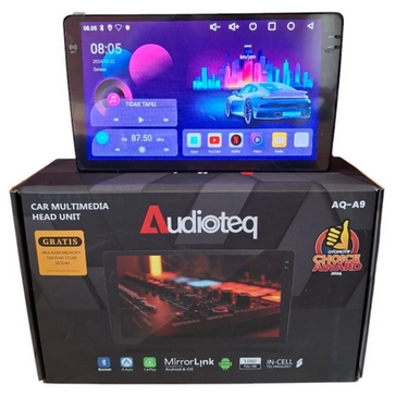 Jual Head unit android 9 inch NFC audioteq AQ-A9 ram 2+64 support NFC ...