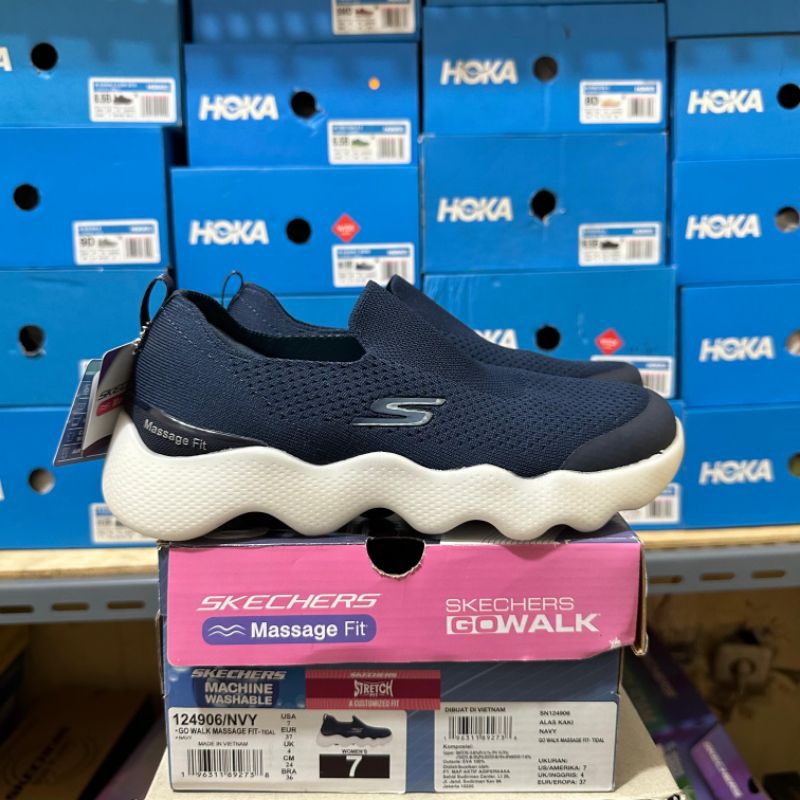 Jual SKECHERS GO WALK MASSAGE FIT SLIP ON WALKING FOR WOMENS ORIGINAL ...
