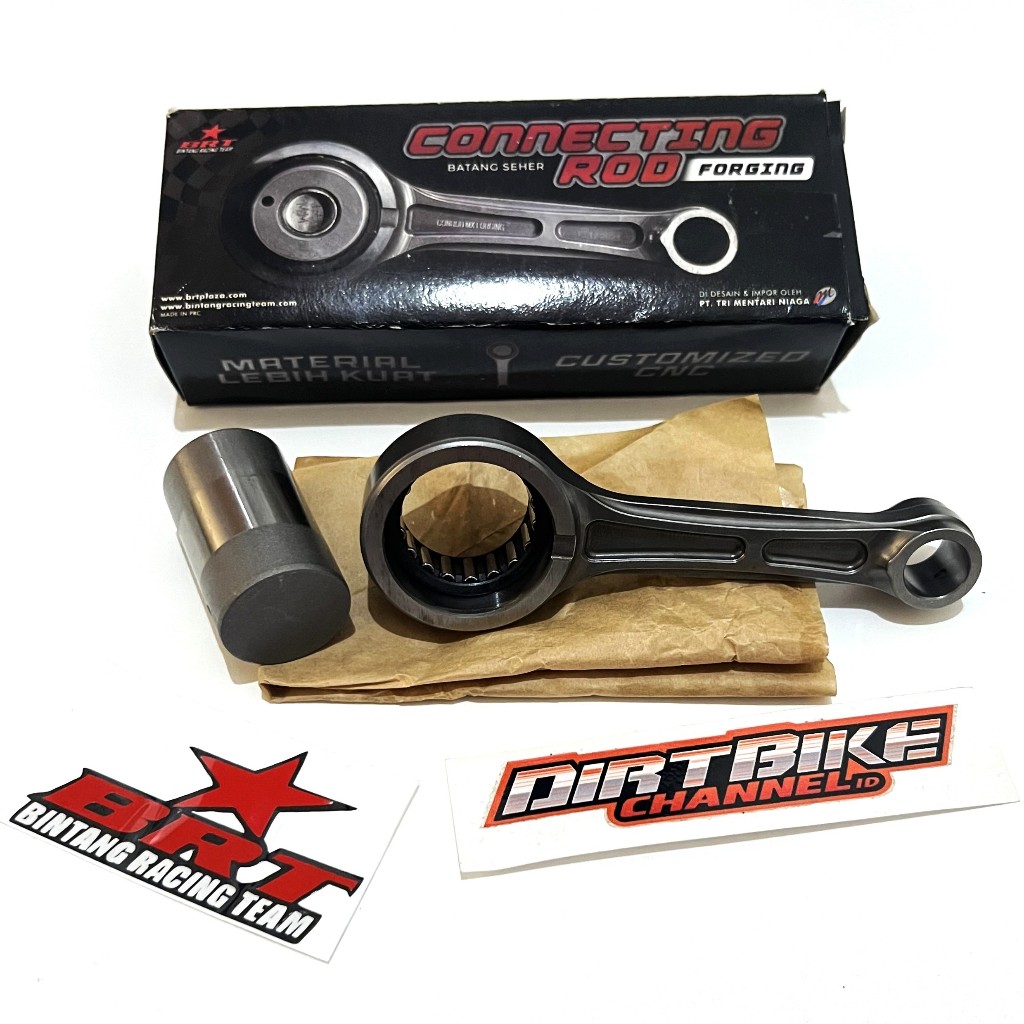 Jual CONROD STANG SEHER FORGED FORGING CNC BRT WR 155 MX KING VIXION ...