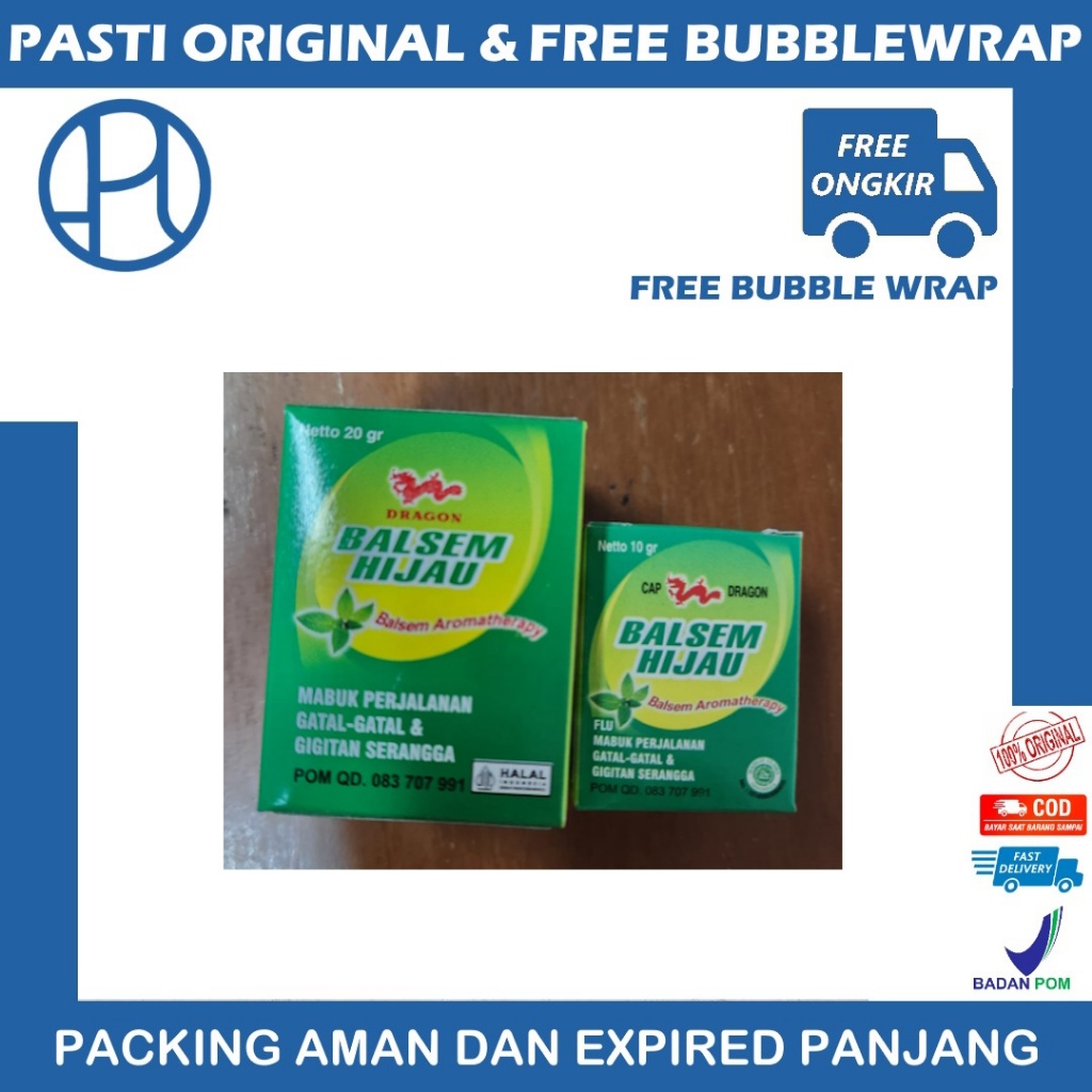 Jual DRAGON BALSEM HIJAU CAP DRAGON BALSEM AROMATERAPI | Shopee Indonesia