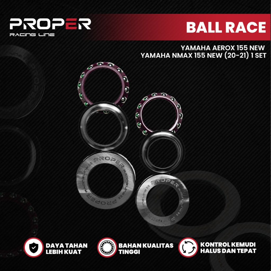 Jual PROPER RACING LINE ALL RACE KOMSTIR NEW NMAX AEROX CONNECTED B65 ...