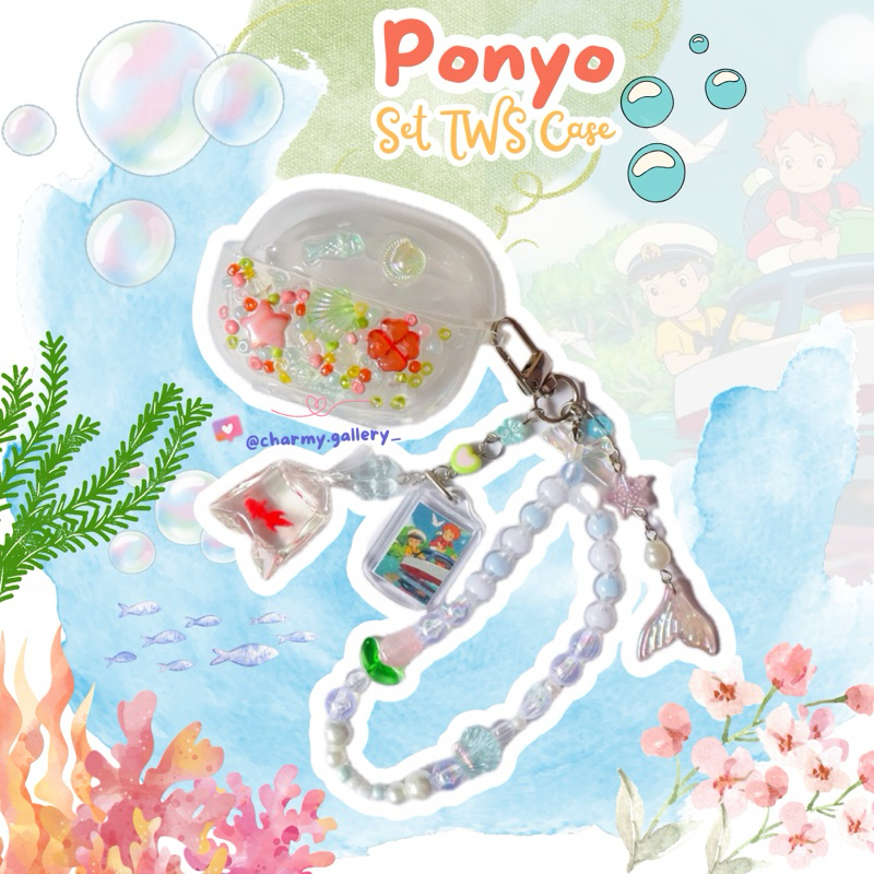 Jual Ponyo Vibes Set Accessories - Charmy Gallery, Casing tws ponyo ...