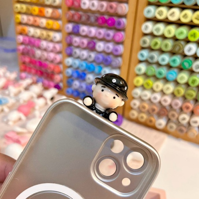 Jual Custom Phone Hippers | Handmade Clay Hipper Orang versi Gemes ...