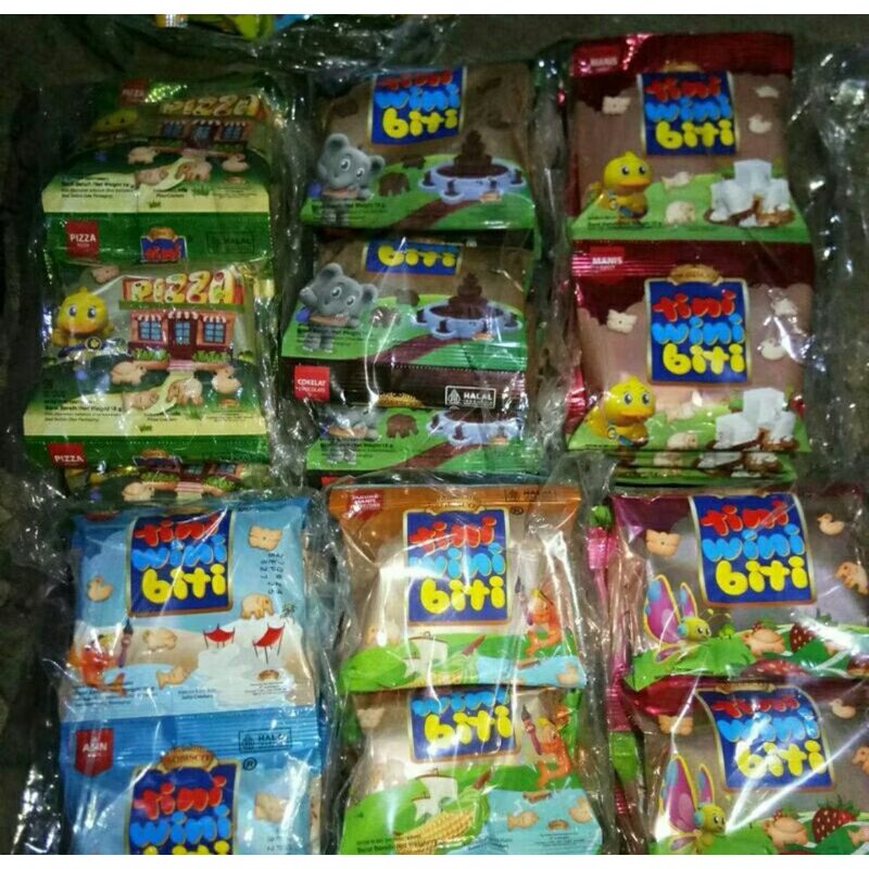 Jual TINI WINI BITI ( isi 10 pcs / pack ) @18gr | Shopee Indonesia
