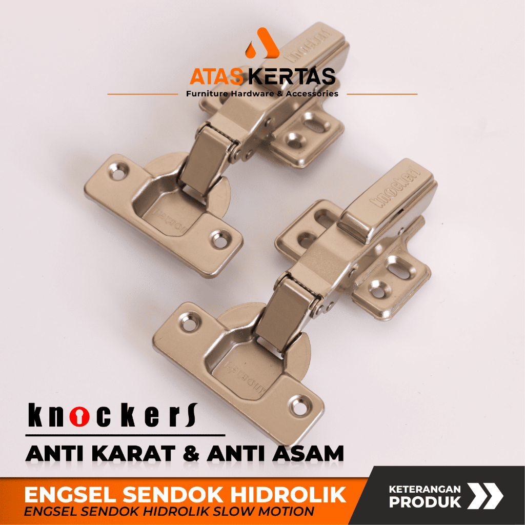 Jual SCH - Engsel sendok slowmotion Knockers anti karat - Engsel lemari ...