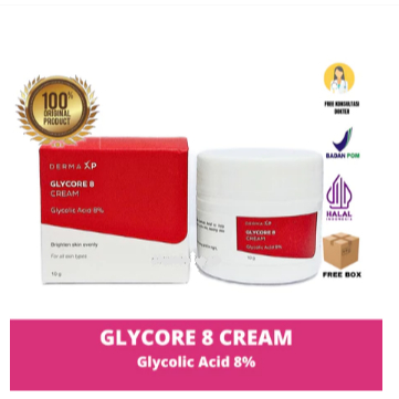 Jual Glycore 8 Cream Glycolic // ed oct 2027 // Acid 8 % 10g Original ...