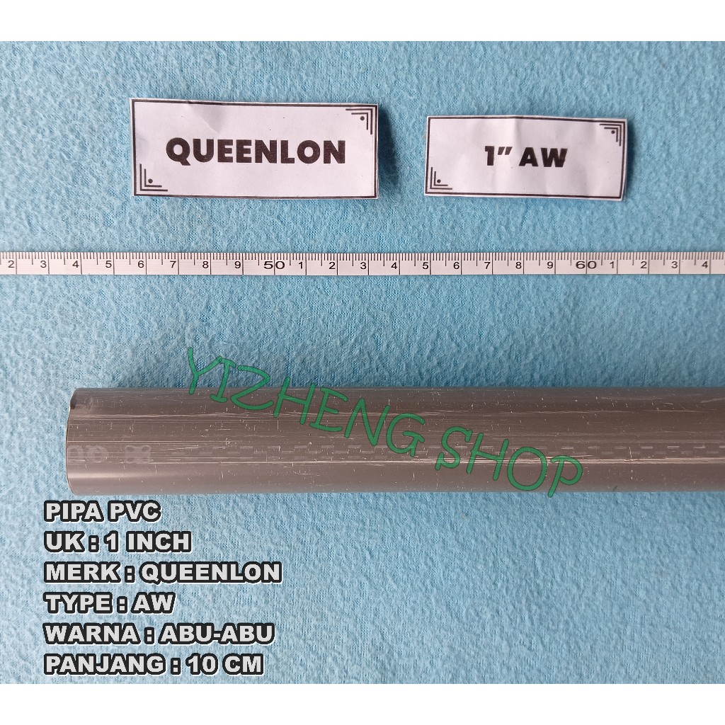 Jual PIPA PVC 1 INCH AW QUEENLON ABU-ABU | Shopee Indonesia