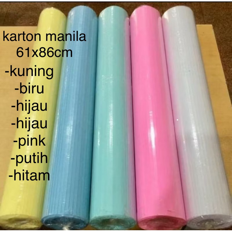 Jual kertas karton manila ukuran 61x86cm 150gsm | Shopee Indonesia