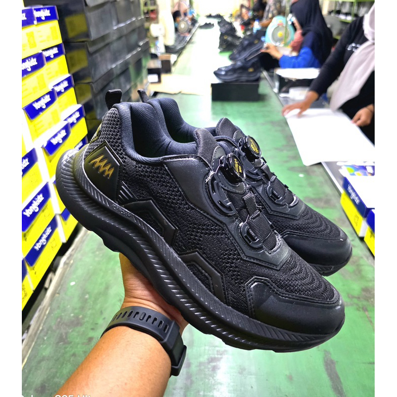 Jual SEPATU EXDUMA POTENZIO BLACK TALI PUTAR SOL TERBARU 2025 | Shopee ...