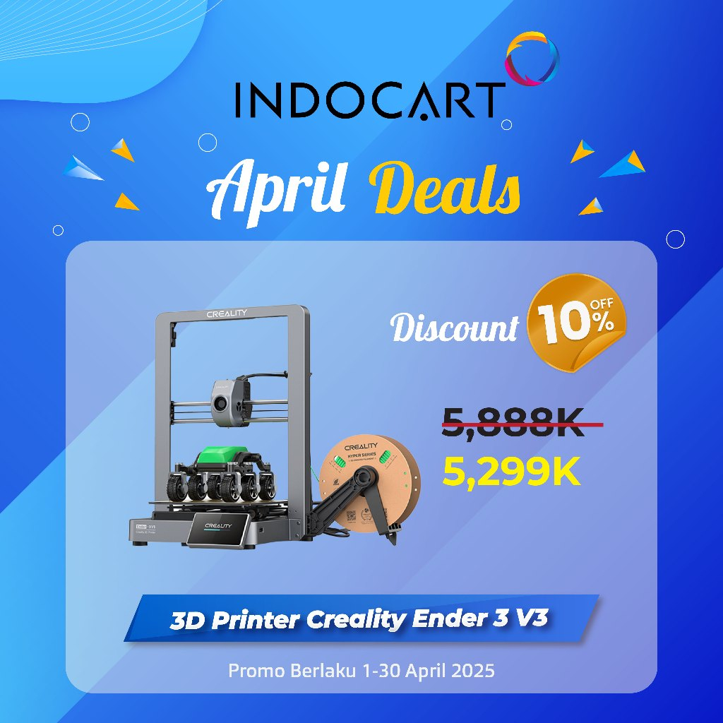 Jual 3D Printer Creality Ender 3 V3 Stable Core XZ Klipper High Speed Print-IndoCart 3D | Shopee ...