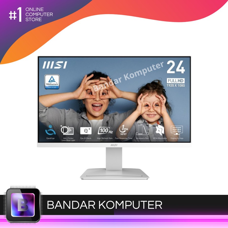Jual Monitor LED MSI PRO MP225 22" IPS 1080p FHD 100Hz VGAx1 HDMIx1 ...