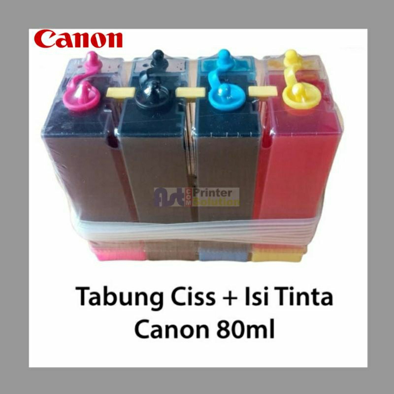 Jual Tabung infus Canon + Tinta 70ml Grade A ( Tabung + Tinta ...