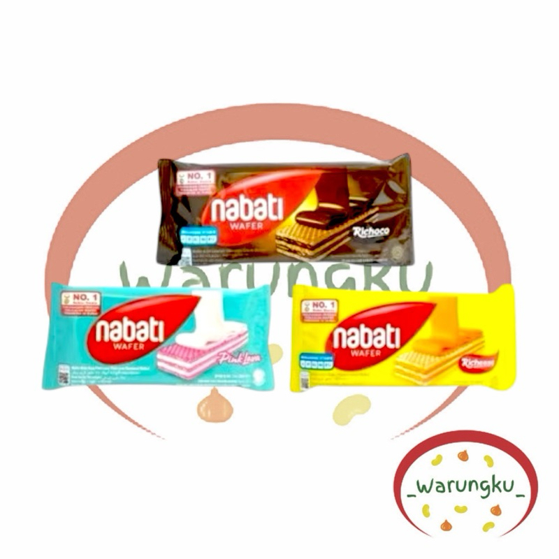 Jual NABATI Wafer 1000 Aneka Rasa - 16gr x 1 Pcs | Shopee Indonesia