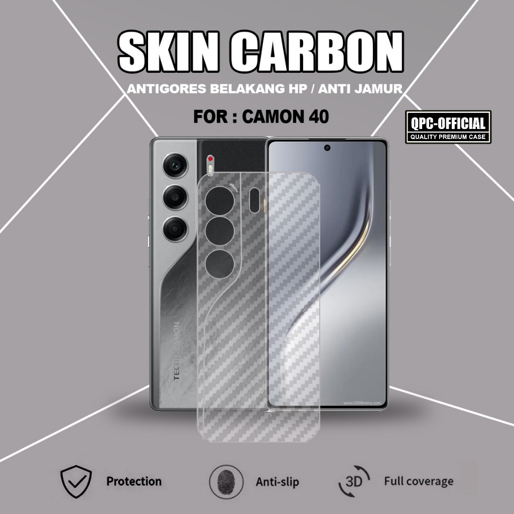 Jual Skin Carbon Tecno Camon 40 Tecno Camon 40 Pro Tecno Camon 30 4G ...