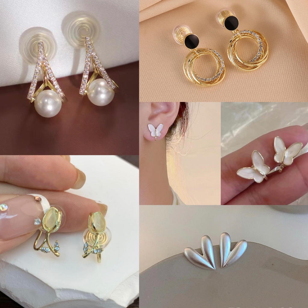 Jual Anting Jepit Anting Klip Anting Clip Anting Tanpa Tusuk Anting ...
