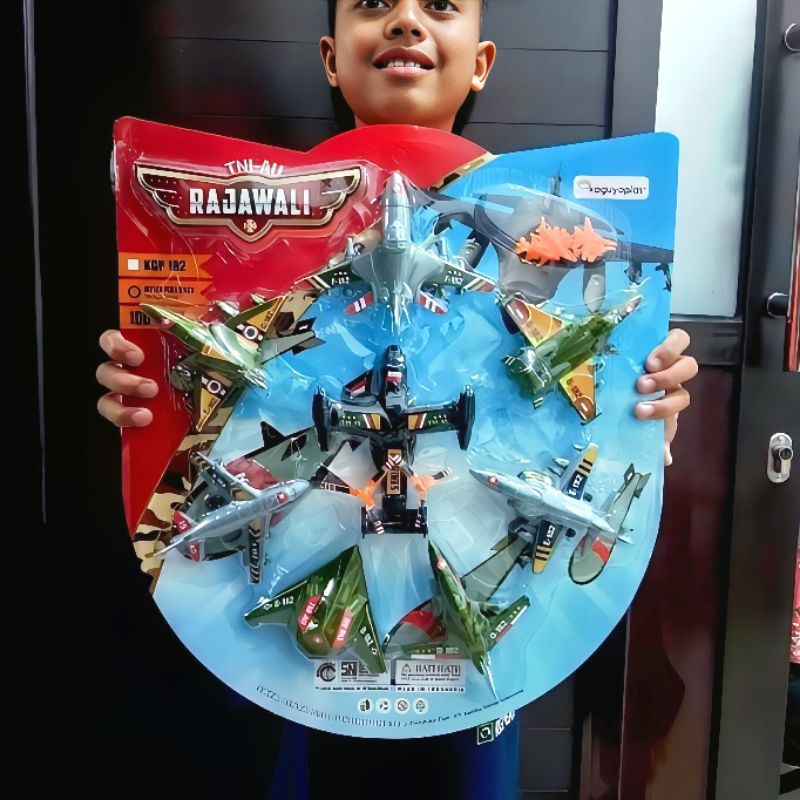 Jual Mainan Set Pesawat Jet Tempur Tentara Militer TNI AU isi Banyak ...