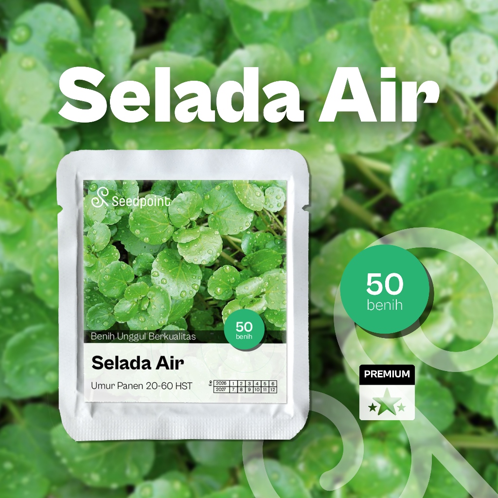 Jual Seedpoint - Benih Selada Air Watercress 50 Biji | Shopee Indonesia