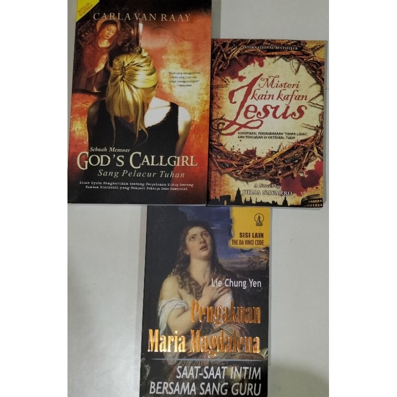 Jual 3 Novel Action Crime Thriller ORI Edisi Lama : God's CallGirl ...