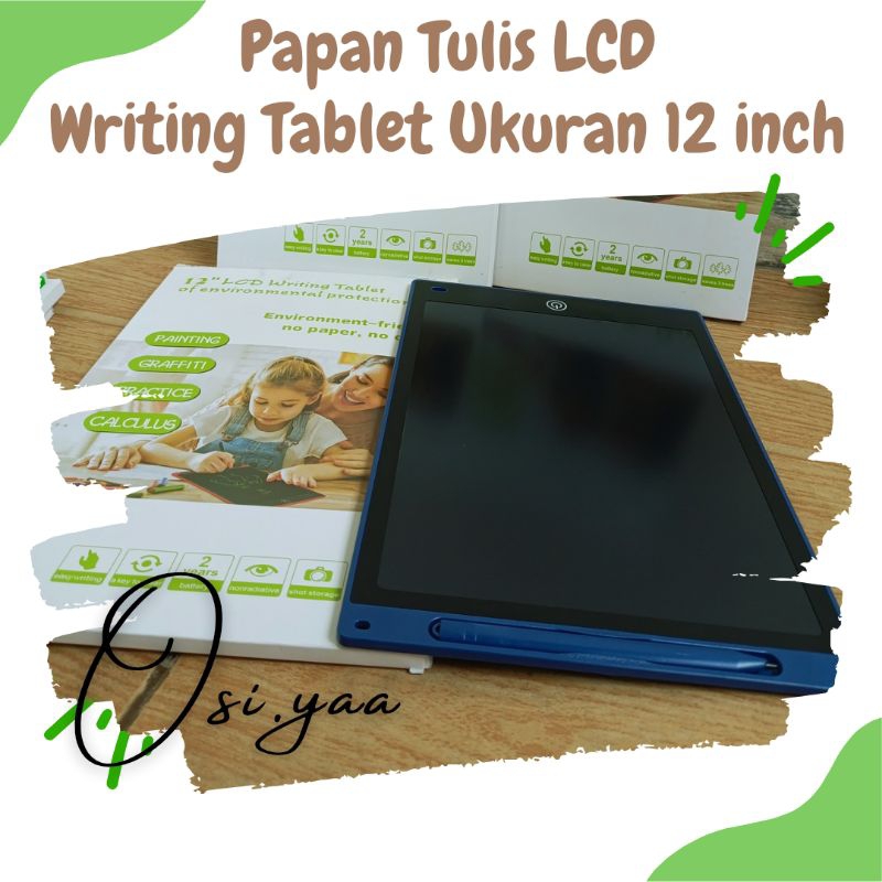 Jual PAPAN TULIS LCD WRITING UKURAN 12 INCH | Shopee Indonesia