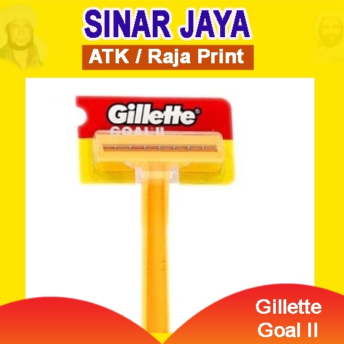 Jual Gillette Goal II - Alat Cukur (Ecer 1 PCS) | Shopee Indonesia