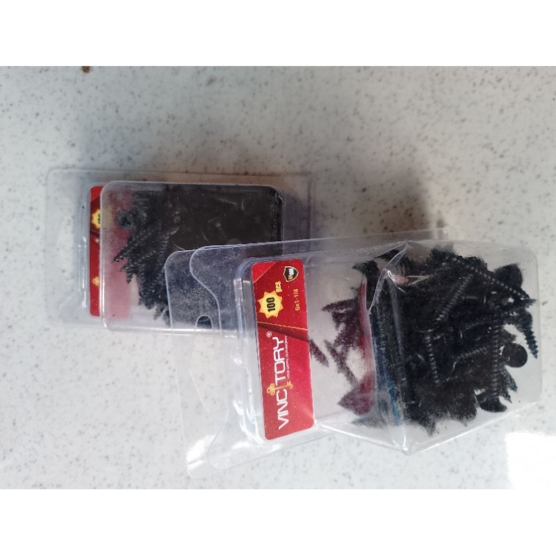 Jual sekrup kepala plus / + warna hitam anti karat | Shopee Indonesia