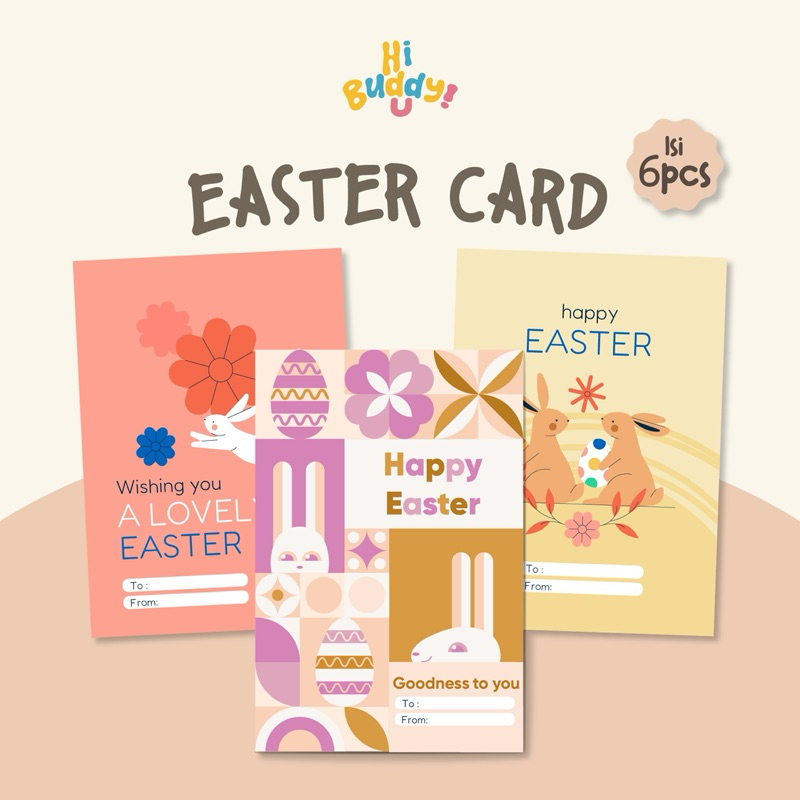 Jual EASTER CARD / KARTU UCAPAN PASKAH | Shopee Indonesia