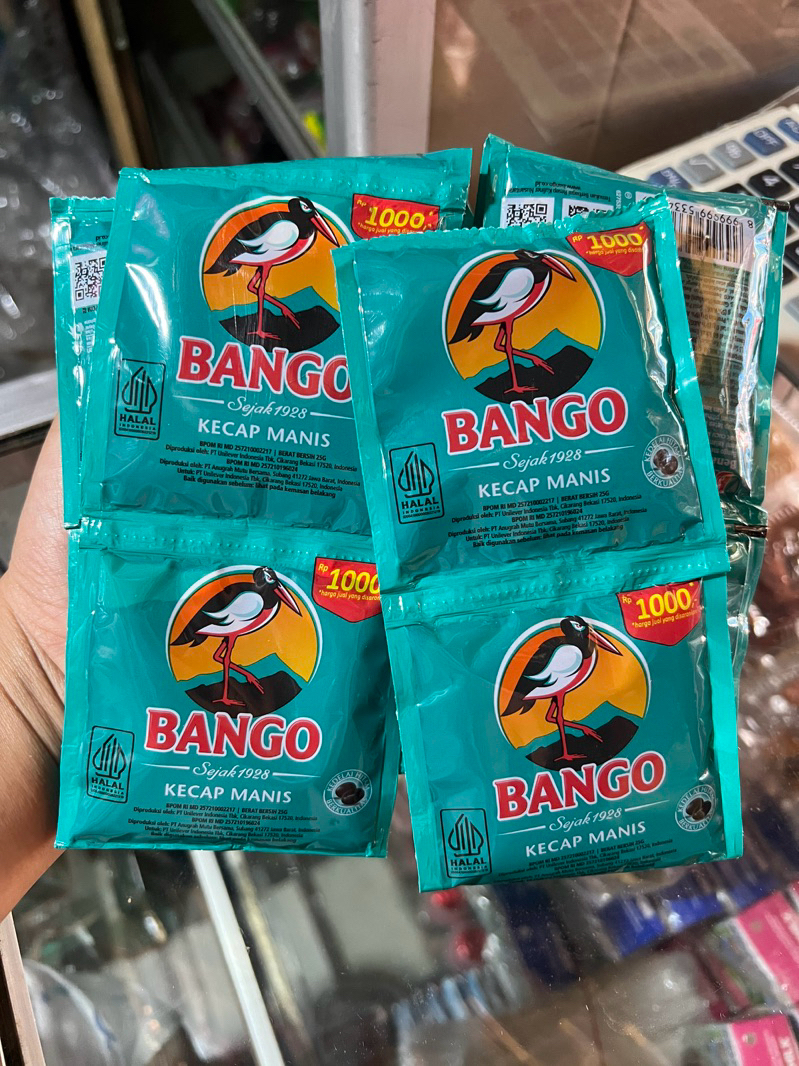 Jual Kecap Bango Renceng isi 12 Sachet @25g | Shopee Indonesia