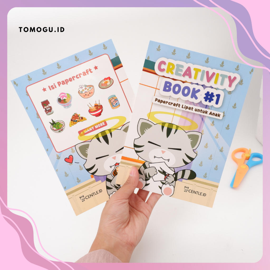 Jual Buku Papercraft Centle.Id Creativity Book Origami Bertema Lucu ...