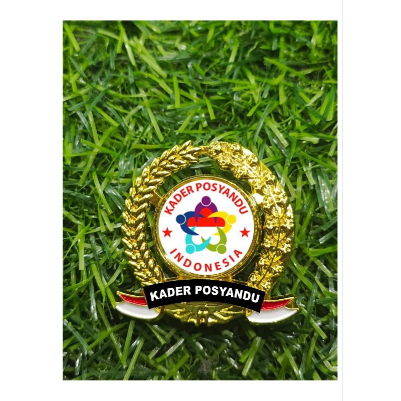 Jual Pin padikapas Kader posyandu logo terbaru | Shopee Indonesia