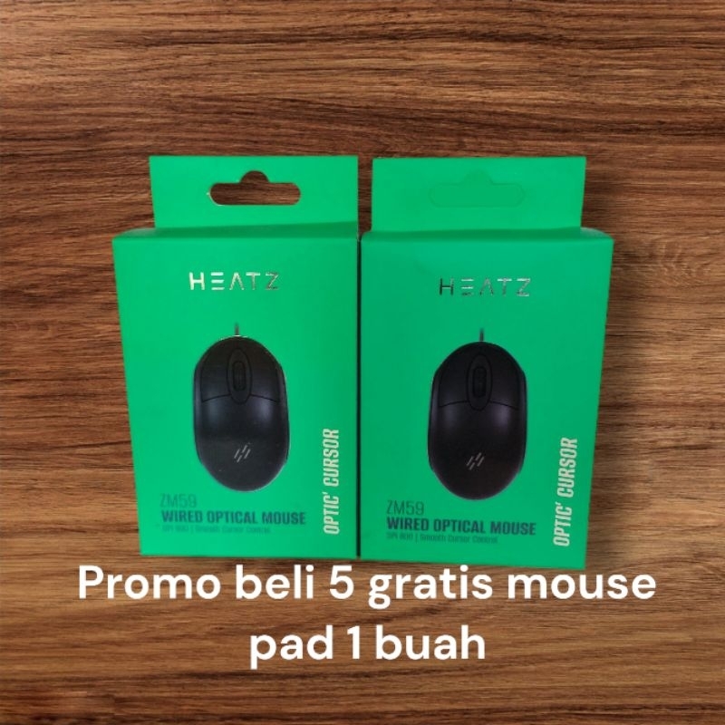 Jual Mouse kabel HEATZ ZM59 | Shopee Indonesia