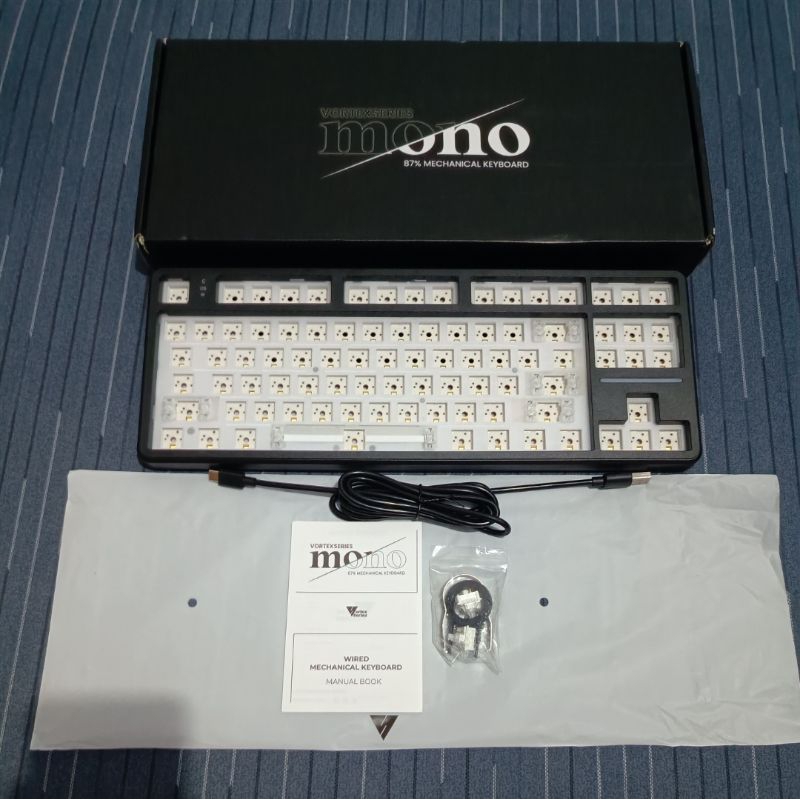 Jual Barebone Vortex Mono 87 - Wired | Shopee Indonesia