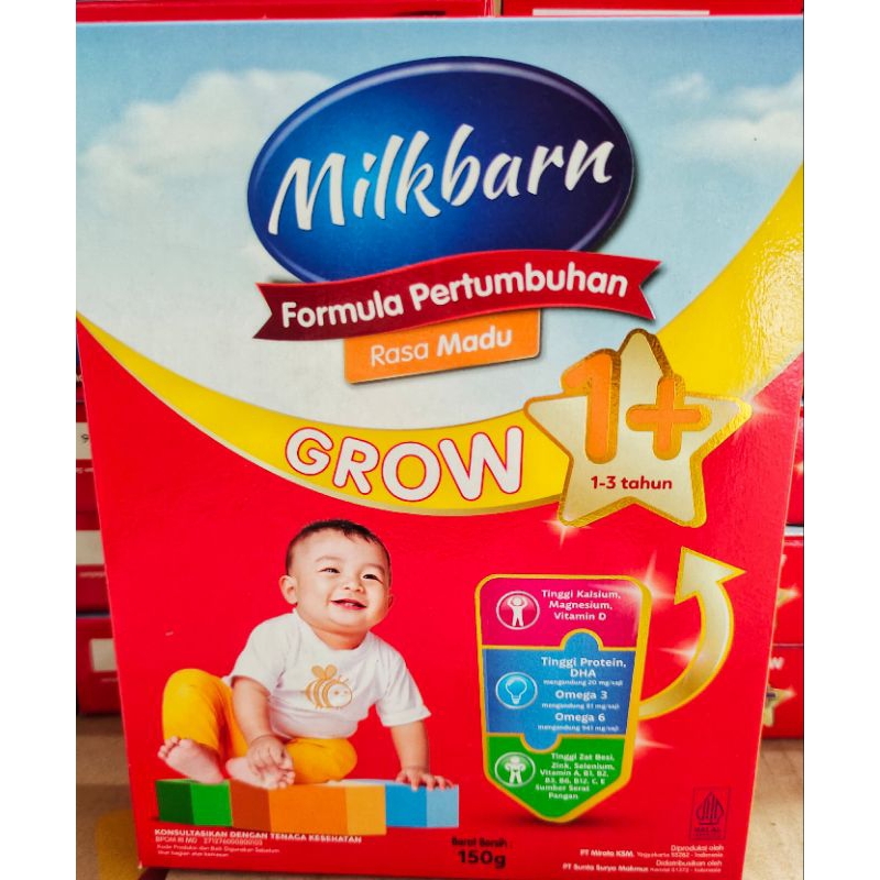 Jual Milkbarn - Susu Formula Pertumbuhan Rasa Madu - Grow 1+ (1-3 Tahun ...