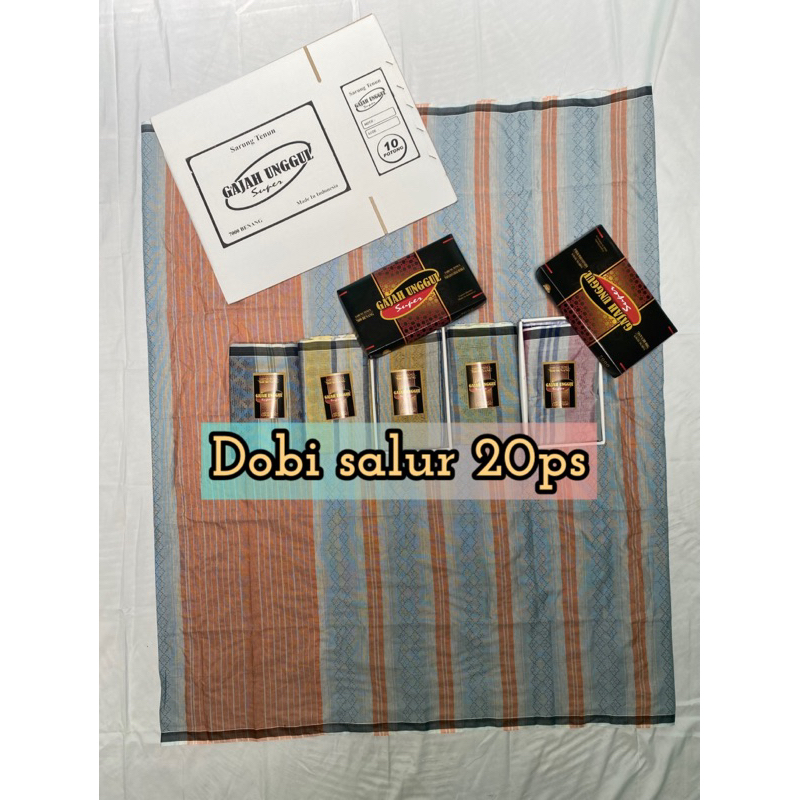 Jual sarung tenun dewasa dobi salur isi 20pcs ibadah muslim | Shopee ...