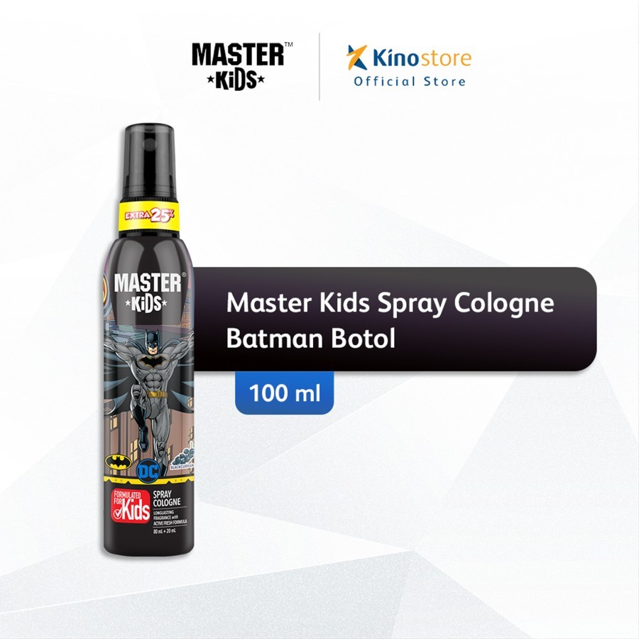 Jual Master Kids Cologne 100ml / Minyak Wangi Anak Cowo Master Kids ...