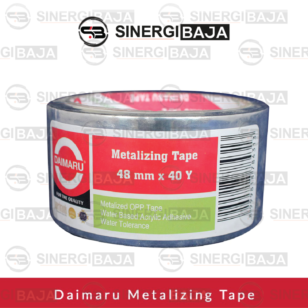 Jual Lakban Daimaru Metalizing Tape 48 mm x 40 Yard | Shopee Indonesia