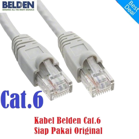 Jual KABEL BELDEN CAT6 SIAP PAKAI ORIGINAL 5m 10m 15m 20m 25m 30m 35m | Shopee Indonesia
