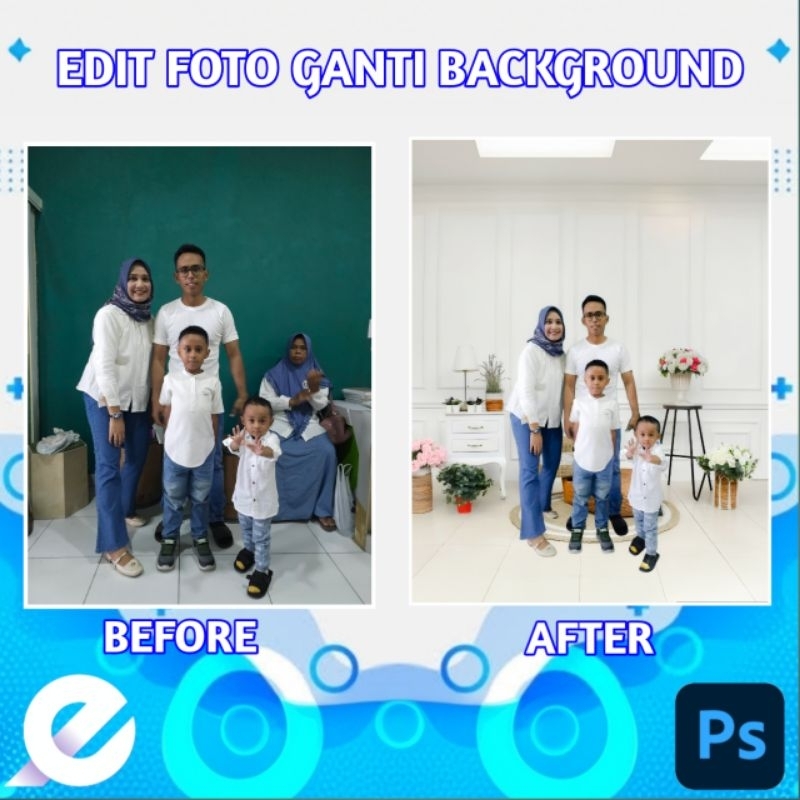 Jual JASA EDIT FOTO GANTI BACKGROUND STUDIO/EDIT FOTO GANTI BACKGROUND ...