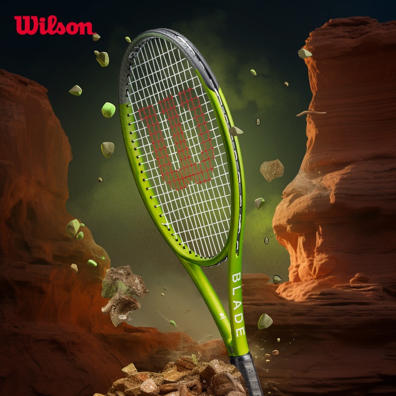 Jual Wilson BLADE FEEL 103 Raket Tenis Recreational Casual Tennis ...