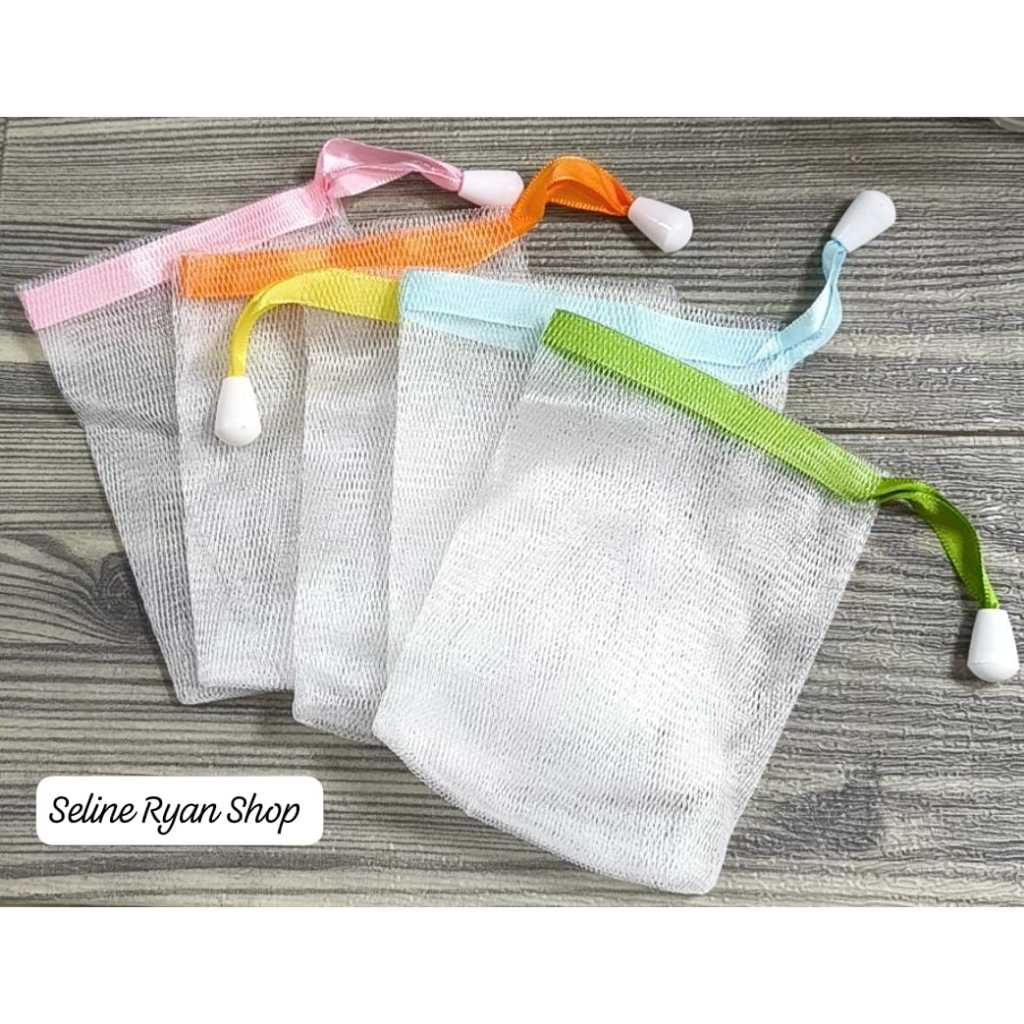Jual Jaring Halus / Kantong Jaring Pembuat Busa Sabun Batang / Foaming ...