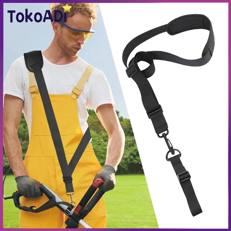 Jual 3.8CM*1.3M Tali Gendong Mesin Potong Rumput Lawn Mower Nylon Belt ...