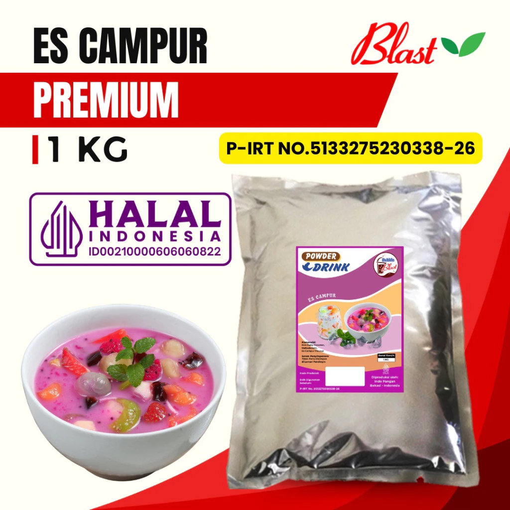 Jual Blast - Powder Drink Rasa ES CAMPUR PREMIUM 1 KG / Usaha Minuman ...