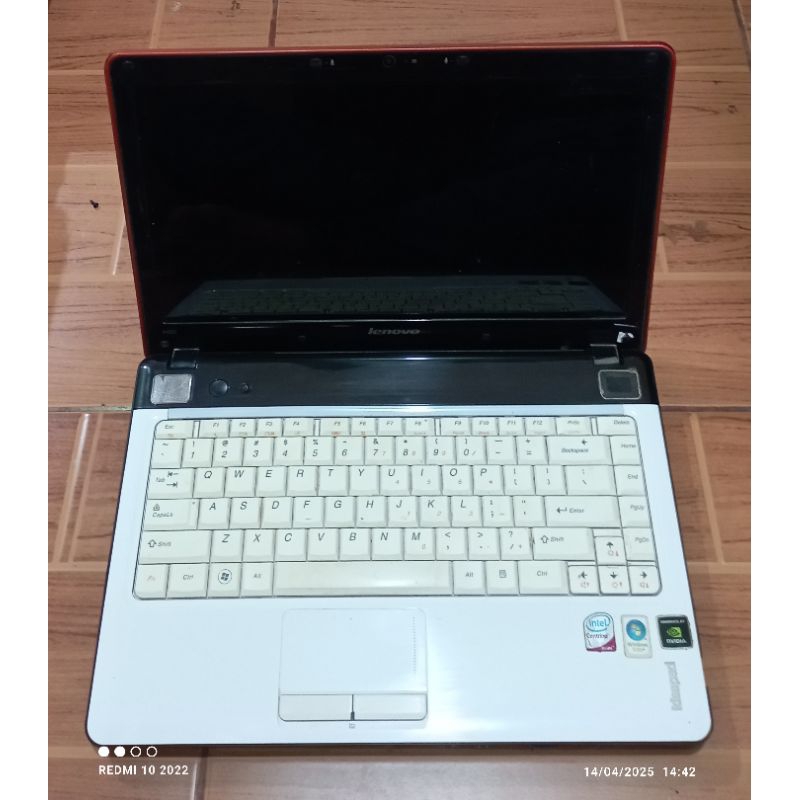 Jual Laptop Lenovo Ideapad Y450 Intel core 2duo DDR3 kondisi Mati/Matot ...