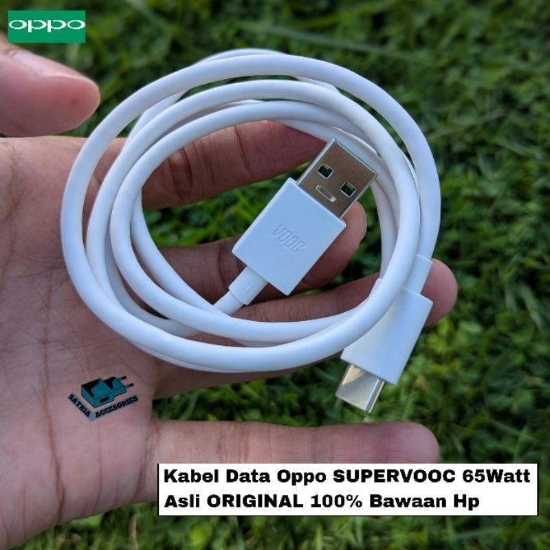 Jual Kabel Data Oppo SUPERVOOC 65Watt Asli ORIGINAL 100% Bawaan Hp ...