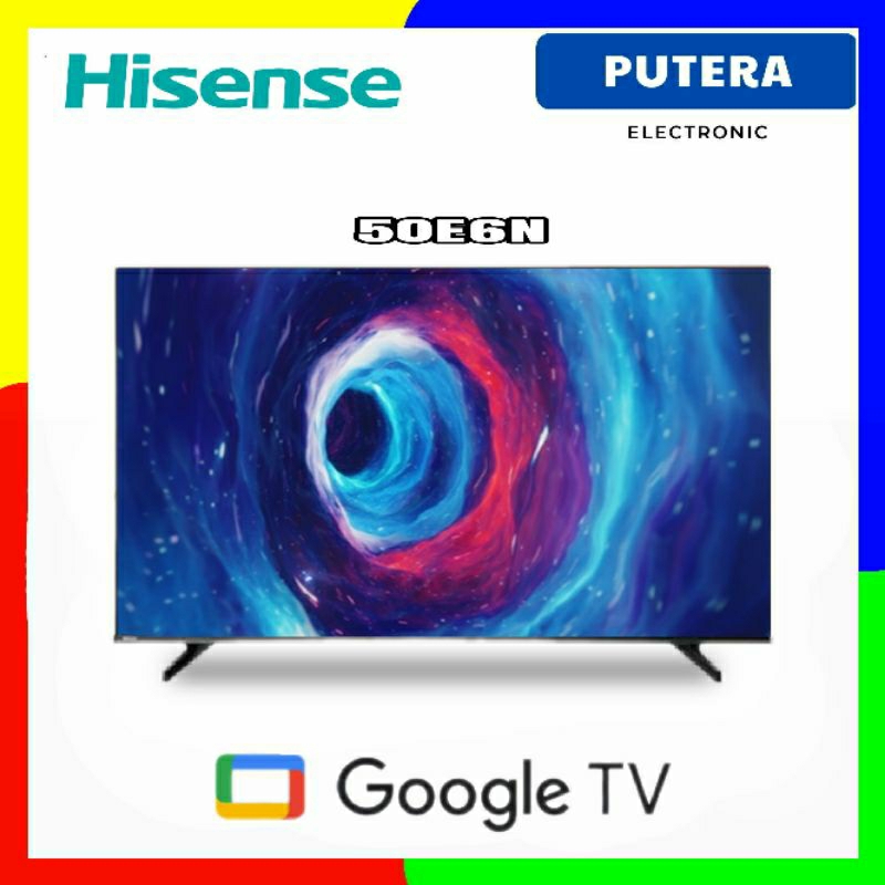 Jual HISENSE 50E6N GOOGLE TV 50 inch 4K UHD E6N | Shopee Indonesia