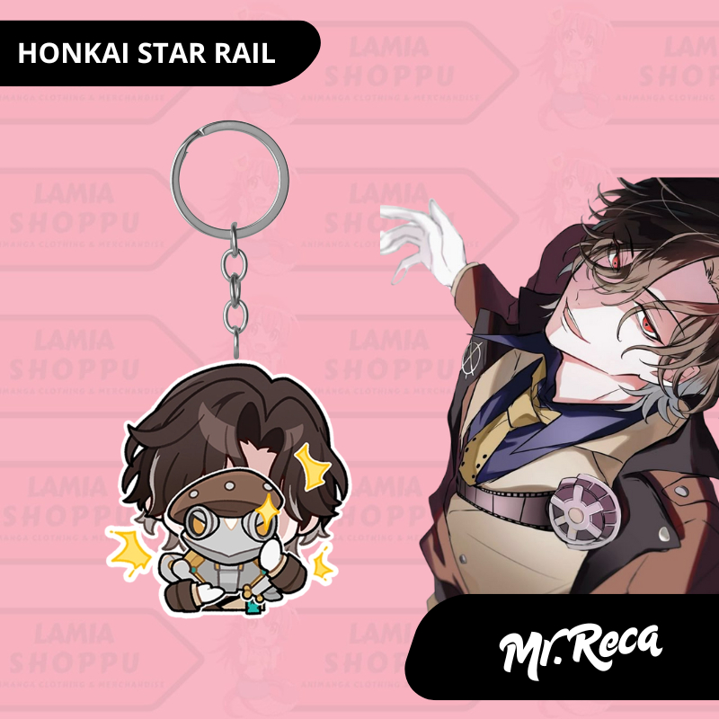 Jual Gantungan Kunci Honkai Star Rail | Ganci Mr. Reca HSR | Keychain ...