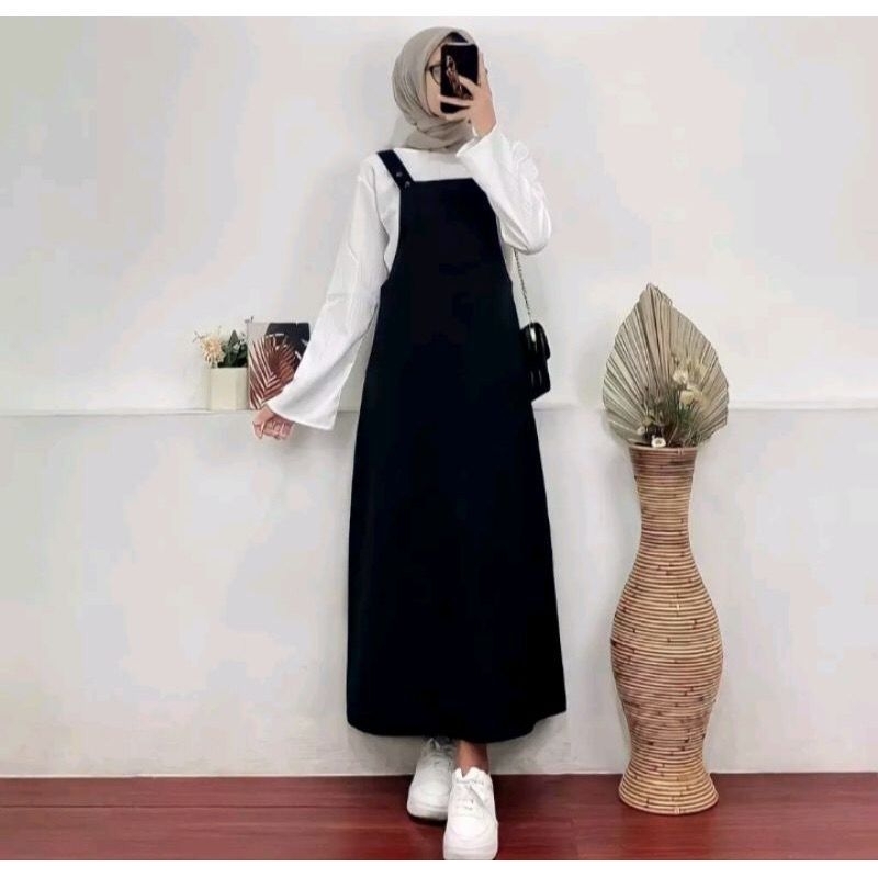 Jual NEW OVERALL ROK POLOS KOREAN STYLE / JUMPSUIT BAJU KODOK WANITA ...