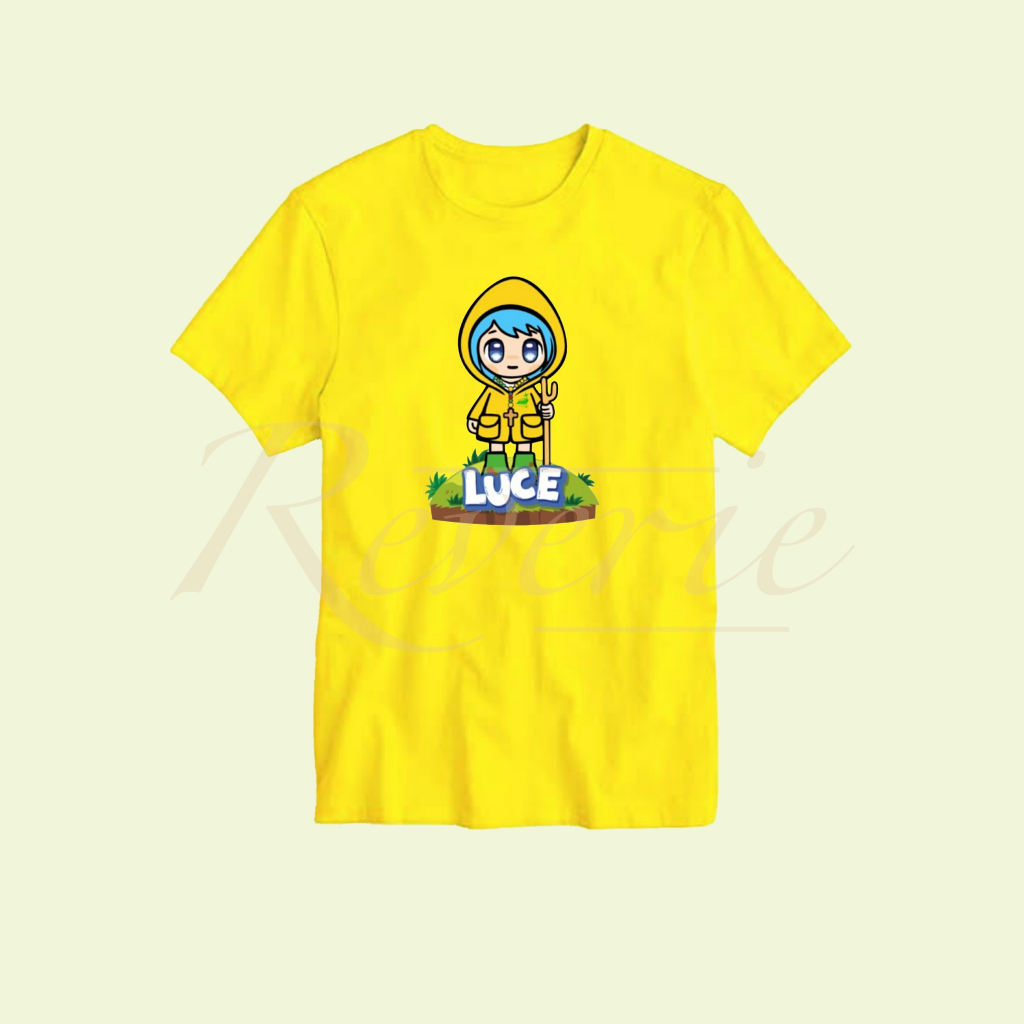Jual KAOS TSHIRT LUCE SKY XIN FE BAJU KARAKTER MASKOT VATIKAN YUBILEUM ...