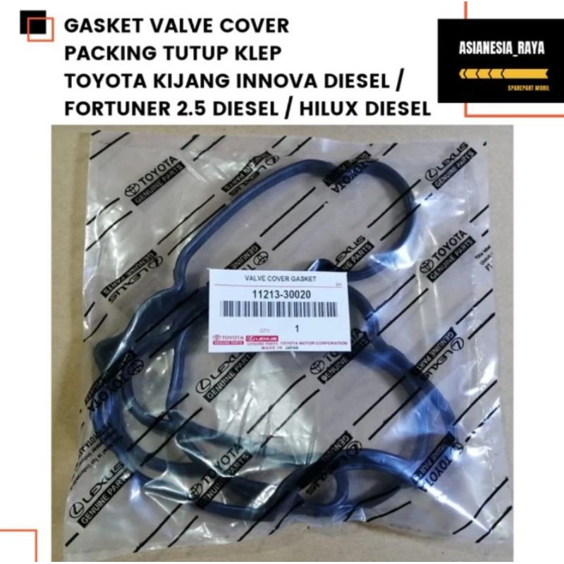 Jual PACKING TUTUP KLEP TOYOTA TOYOTA HILUX FORTUNER INNOVA DIESEL 2KD ...